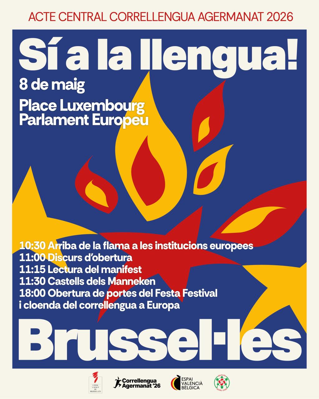 El Correllengua Agermanat arribarà a Brussel·les per a exigir l ...