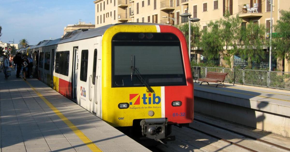 El tren i el metro de Mallorca ja són gratuïts