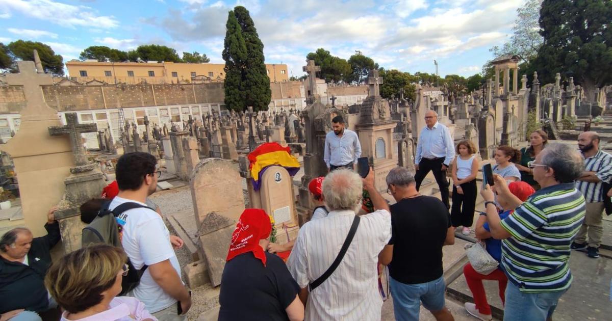 Sentits homenatges a Matilde Landa a Palma en el 80è aniversari de la ...