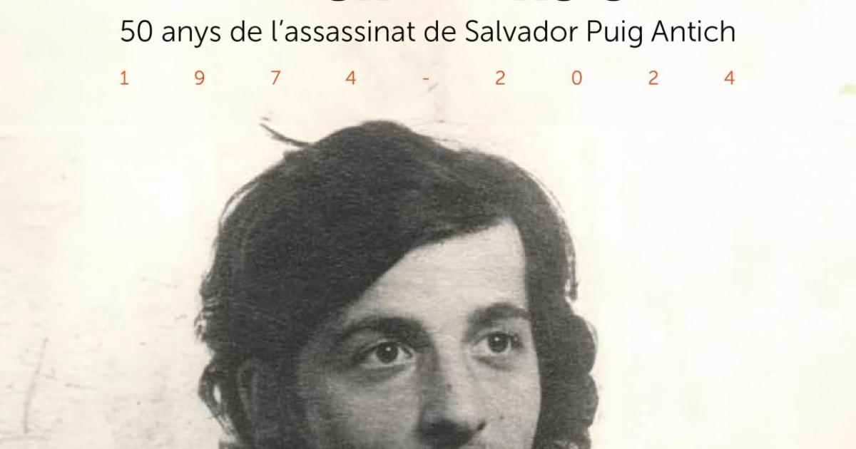Òmnium recorda els 50 anys de l'assassinat de Salvador Puig Antich: «No ...