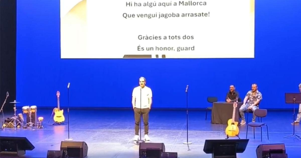 Golàs a l’Auditòrium de Palma: Jagoba Arrasate puja a l’escenari i ...